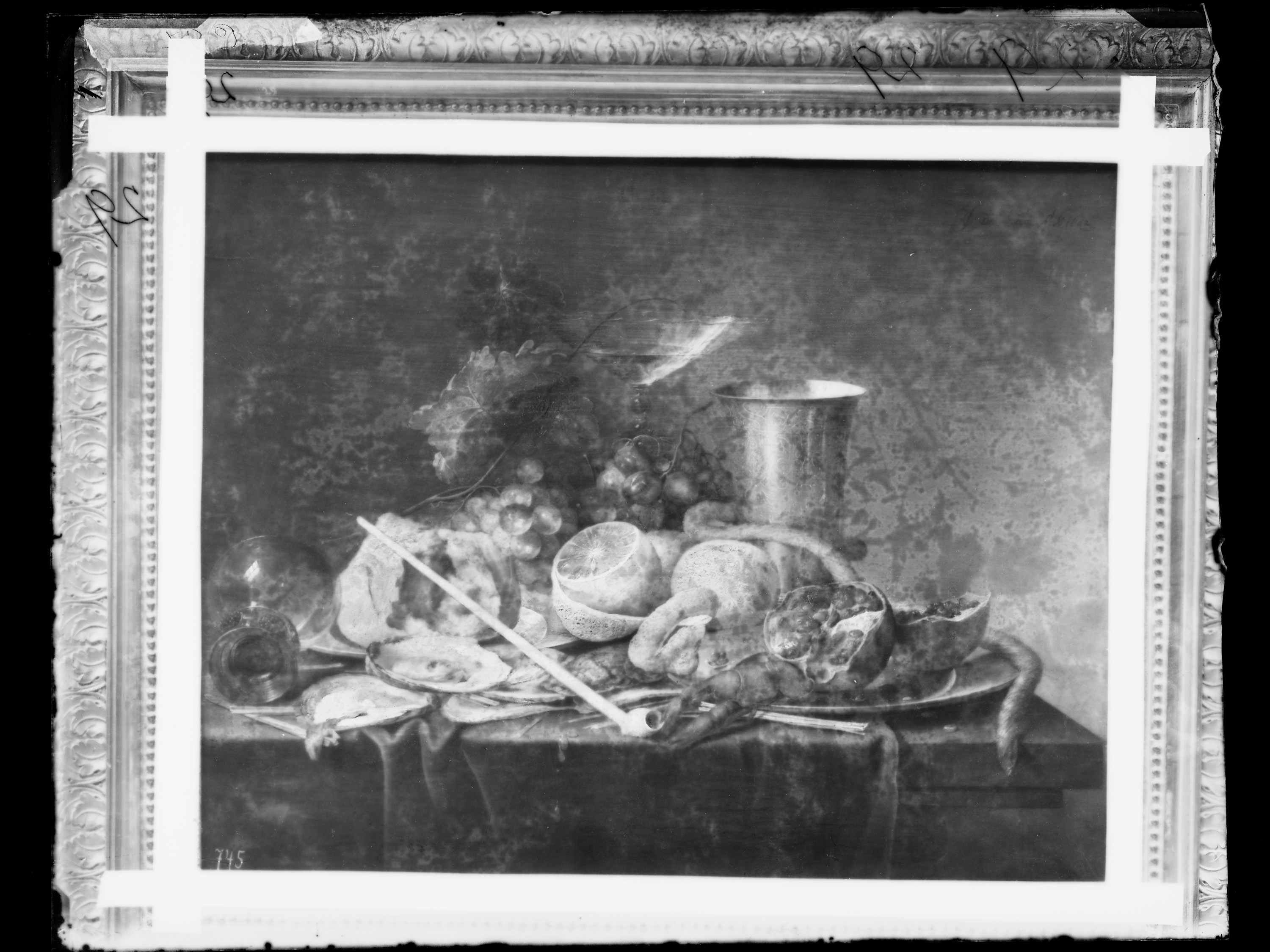 Wolfrum glass plate - Jan Davidsz. de Heem, Still Life, Breakfast with ...