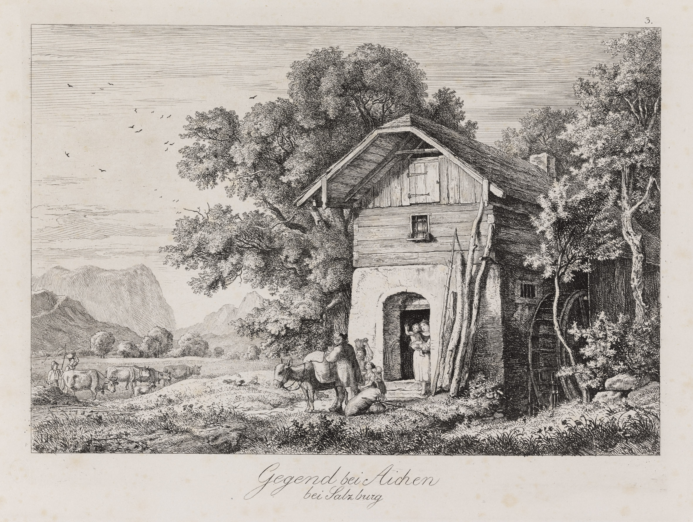 Countryside around Aichen, near Salzburg