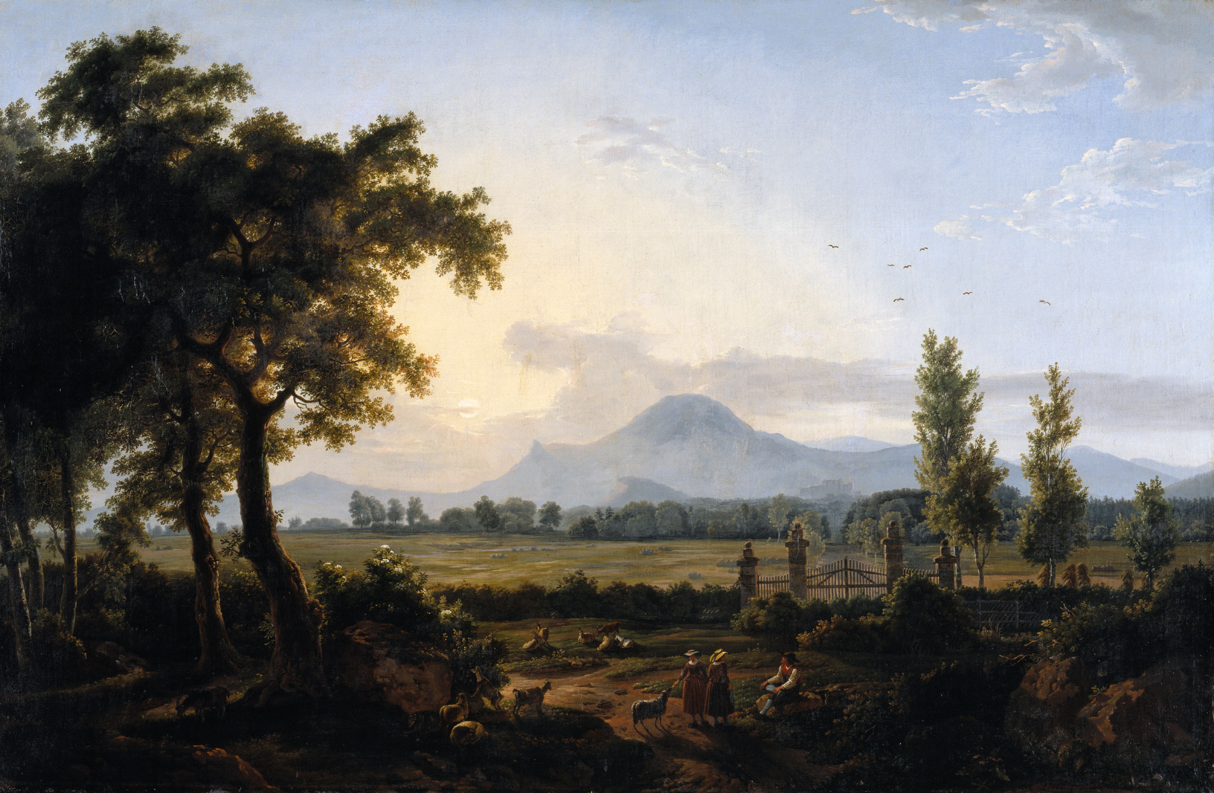The Salzburg landscape series for Prince-Archbishop Count Hieronymus ...