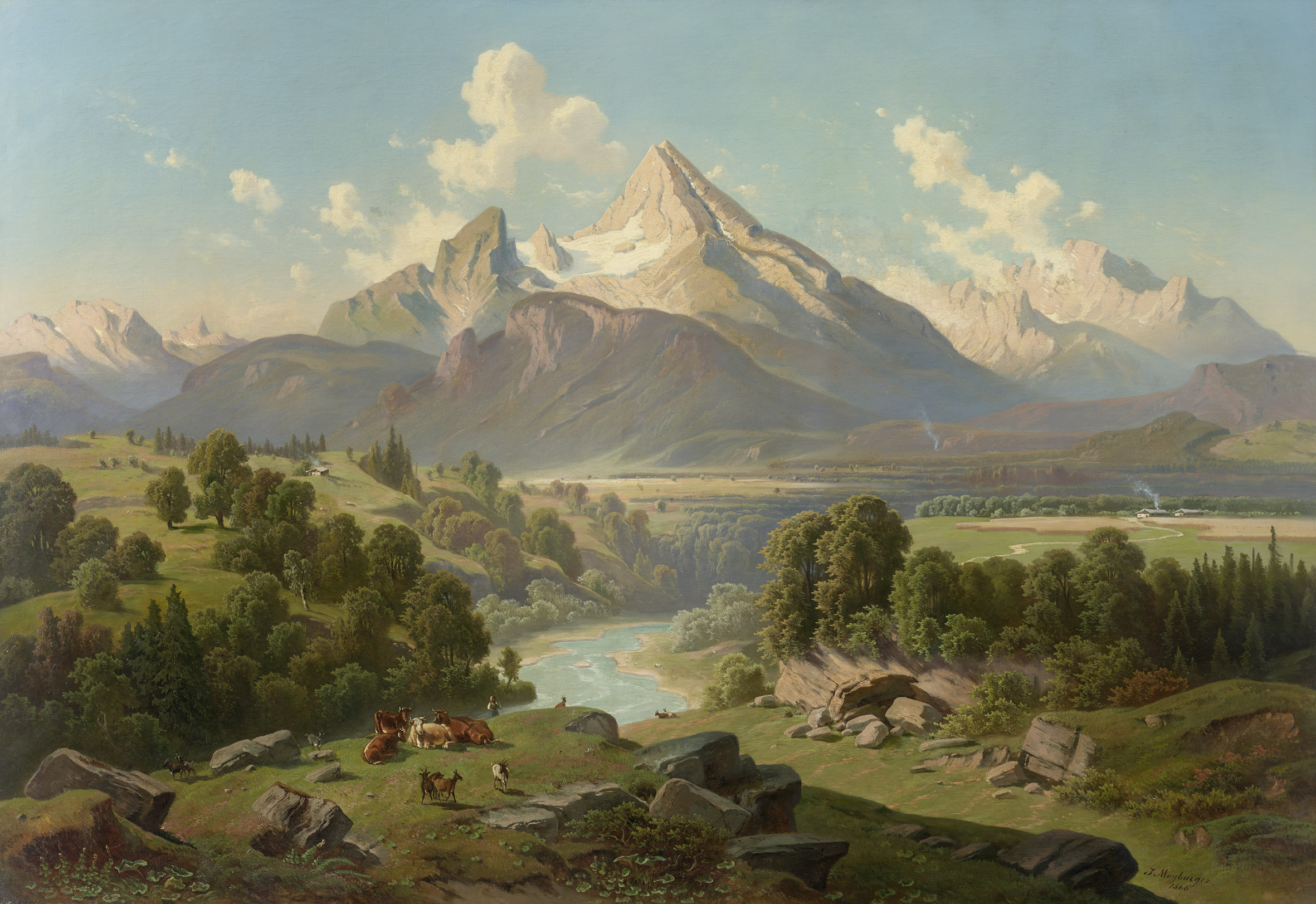 All artworks of the Artist Josef Michael Mayburger (30.03.1814 - 02.11. ...