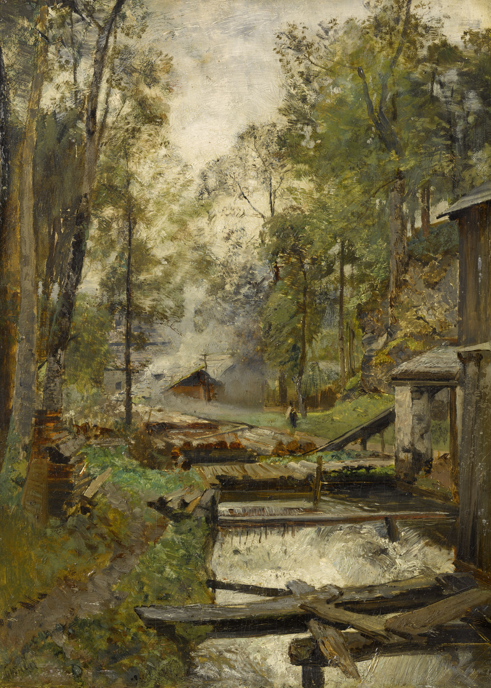 All artworks of the Artist Emil Jakob Schindler (1842 - 1892)