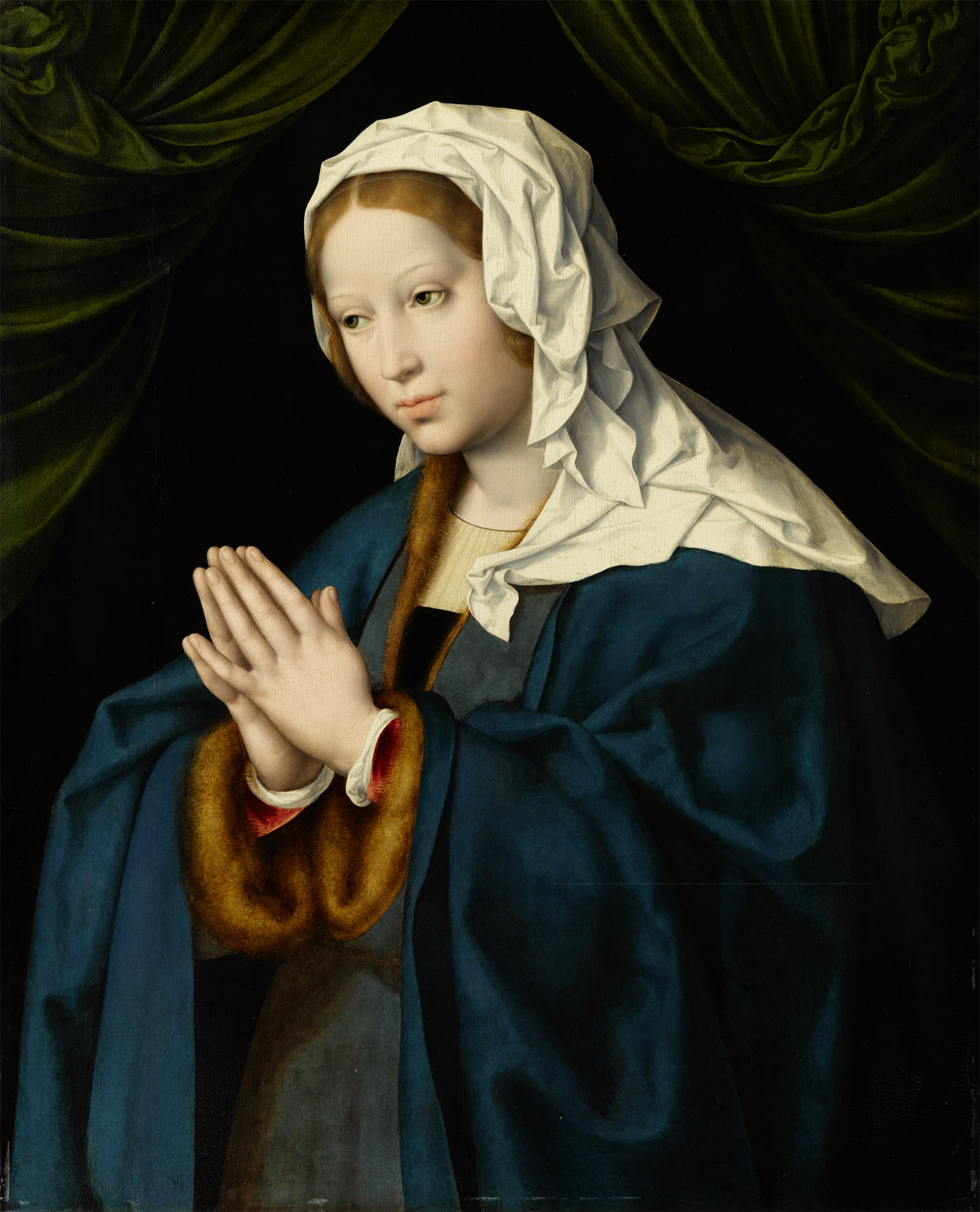 The Virgin praying