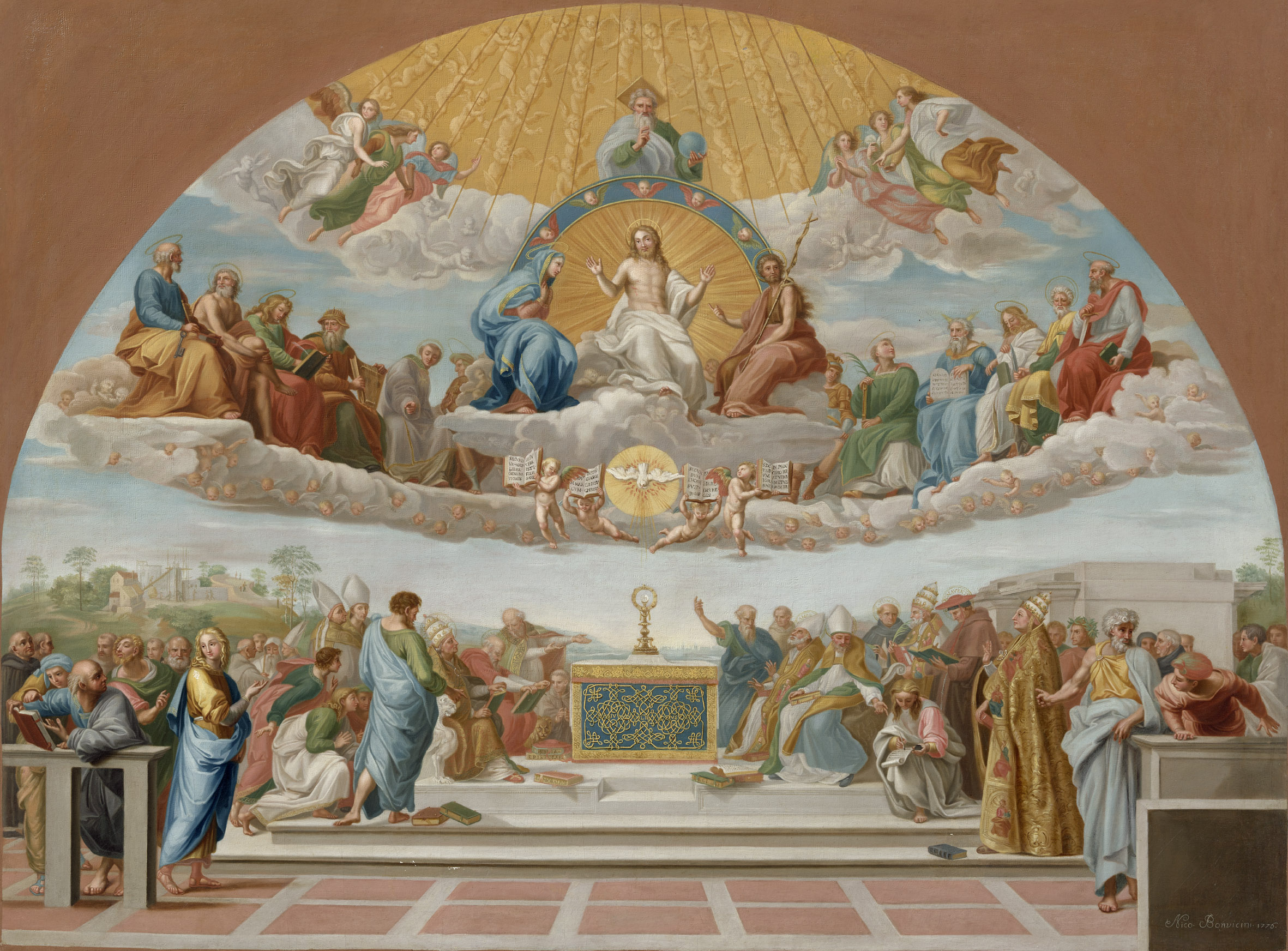 Disputation Of The Holy Sacrament